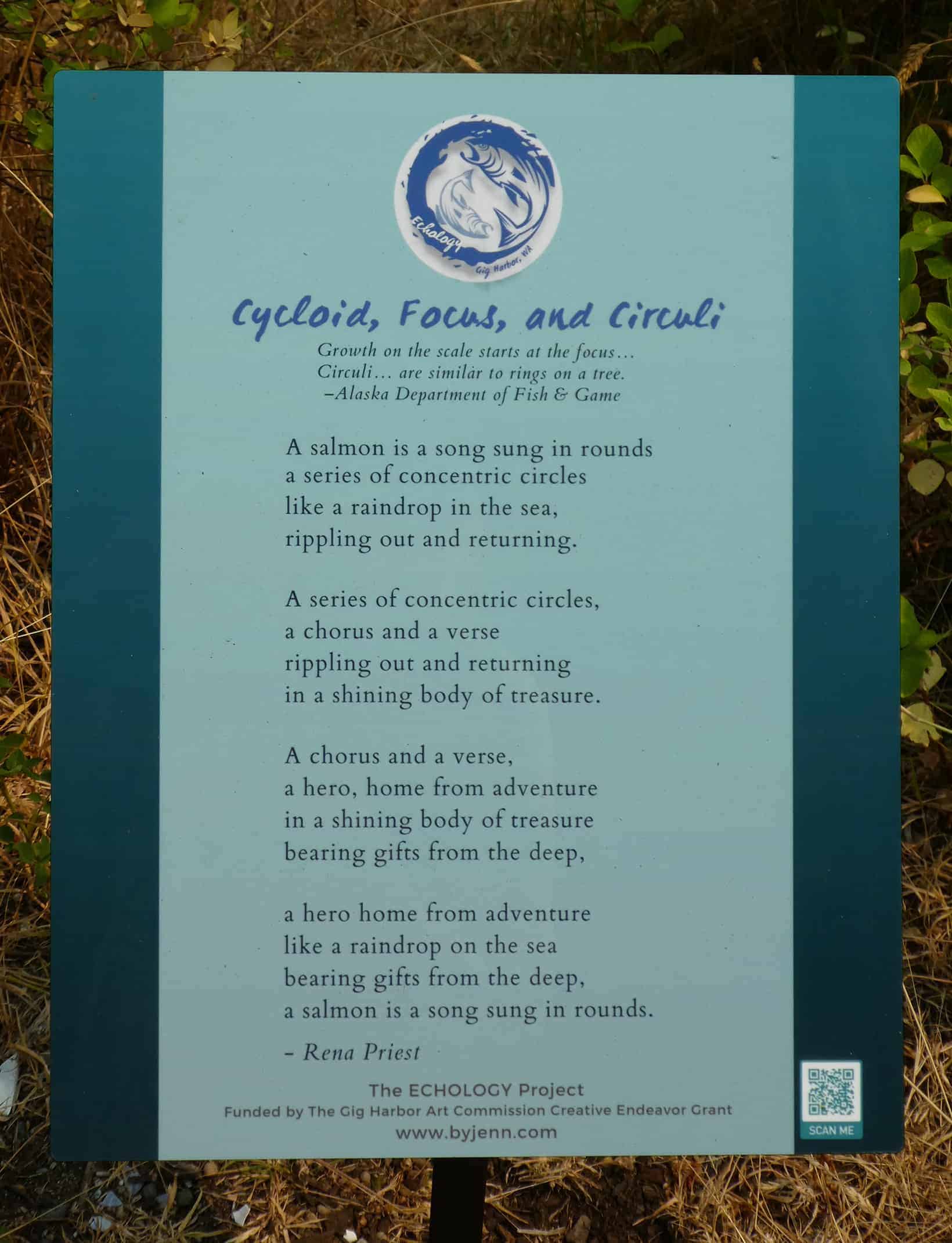 Poetry walk celebrates Donkey Creek salmon run - Gig Harbor Now | A ...